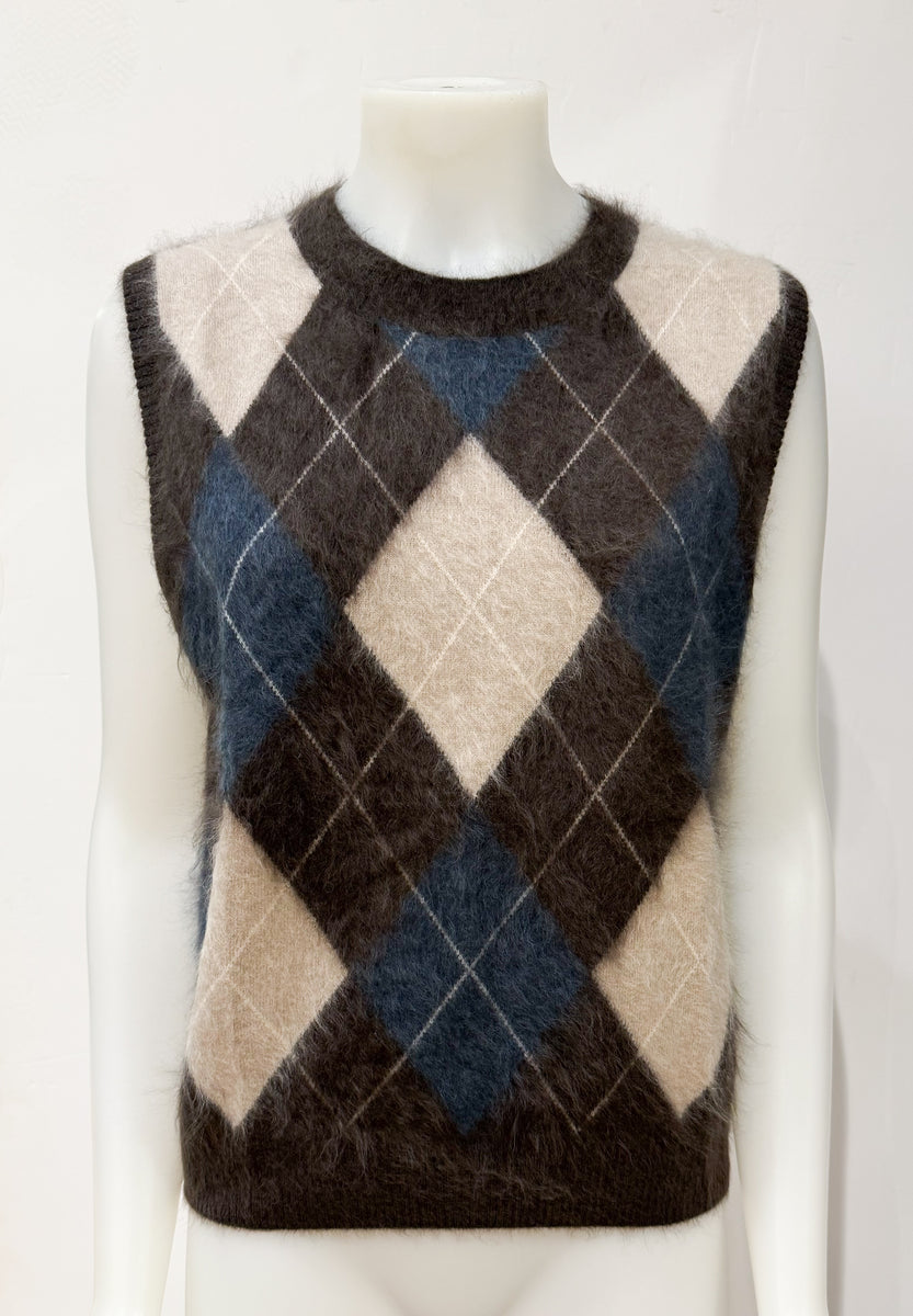 Pullunder LISA YANG Yasemine Braun – Birgit Engel Fashion